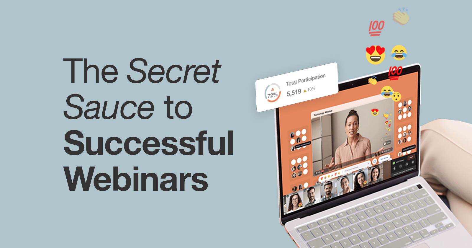 The Secret Sauce to Successful Webinars | Hubilo